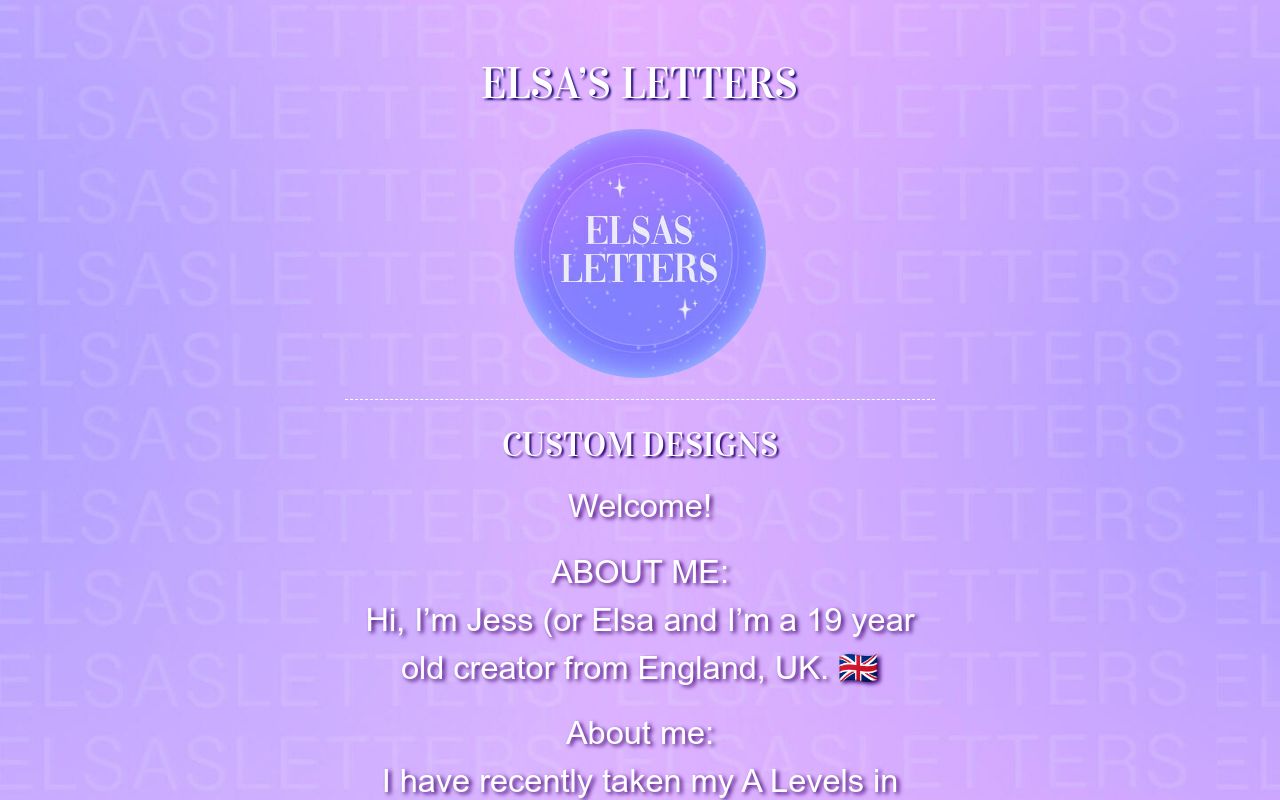 Elsa’s Letters